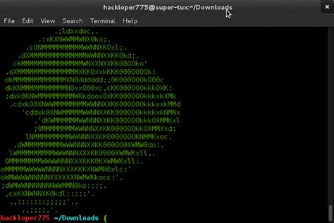 crea imágenes ascii con tus imágenes jpeg desde terminal tiempo de tux