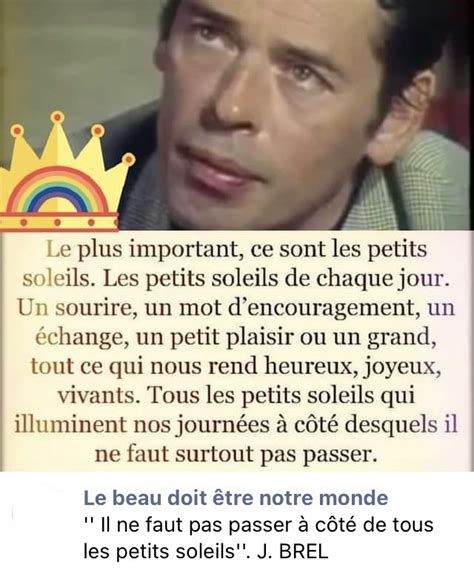 Jacques Brel A Sample Of My Favourite Quotes