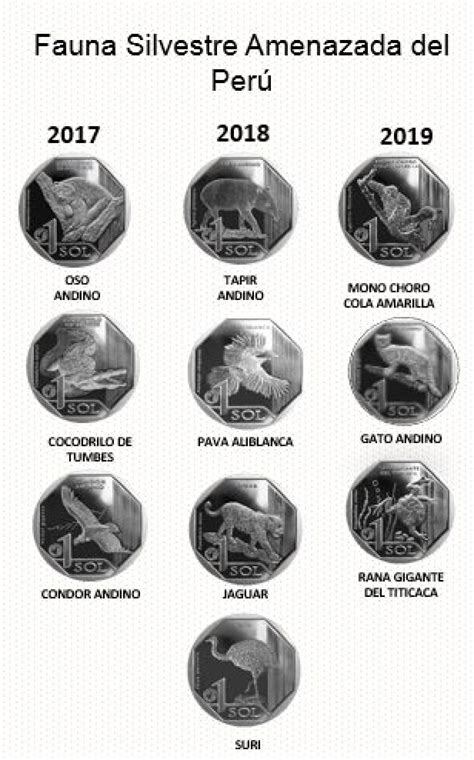 Monedas De Colección De Un Sol Del Perú Estas Son Las Que Están En