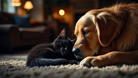 Black Cat Et Golden Retriever Ce Nouveau Concept Influence La Vision