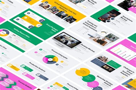 Virtual Assistant Presentation Incl Virtual And Service Envato