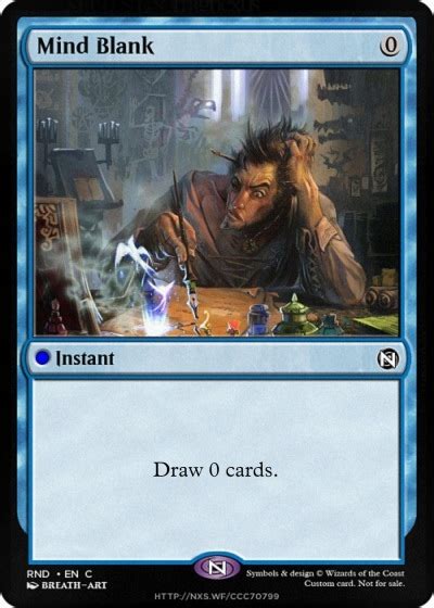 Mtgnexus Mind Blank