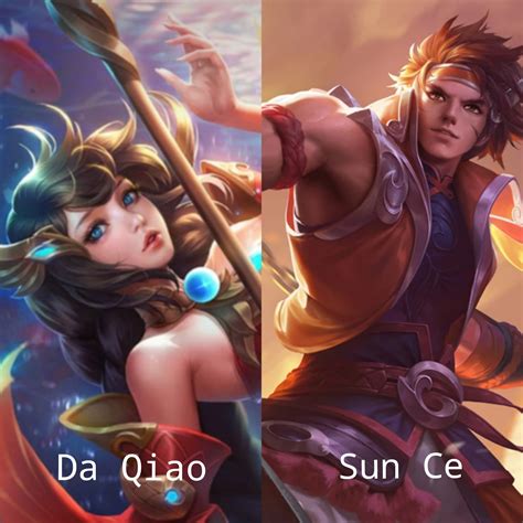 Sun Ce And Da Qiao