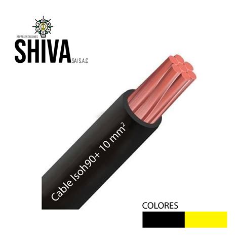 Cable Isoh 90 10 Mm2 Celsa Negro Y Amarillo Representaciones Shiva
