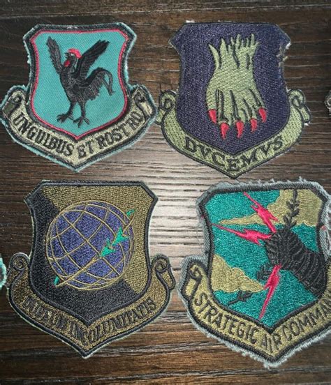 Rare Original Vintage Usaf Air Force Squadron Patches 10 Different Air Force 2091964698