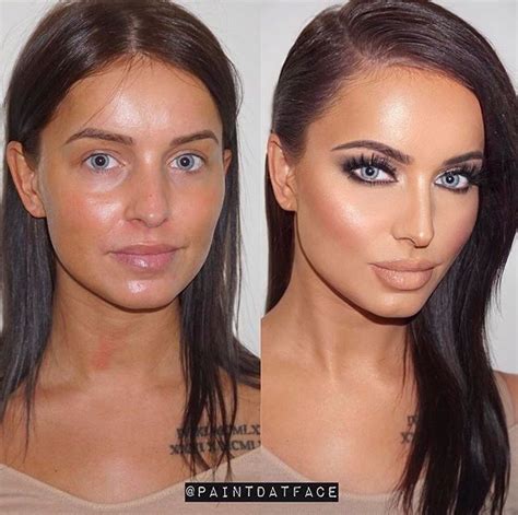 Pin By Awbrey G On Before And After Makeup Transformation Beautiful