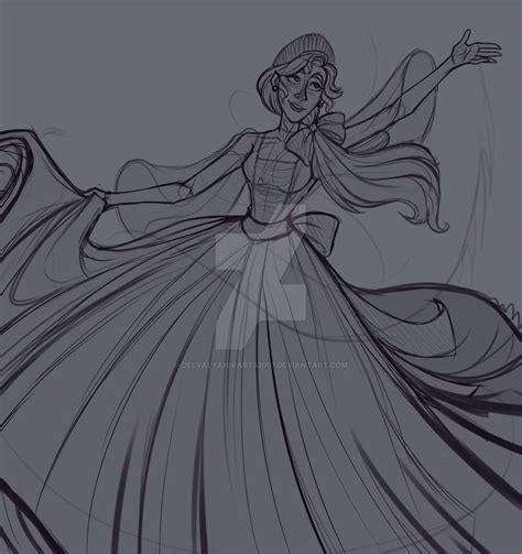 Anastasia Romanov Sketch By Delvalyahirarts2007 On Deviantart