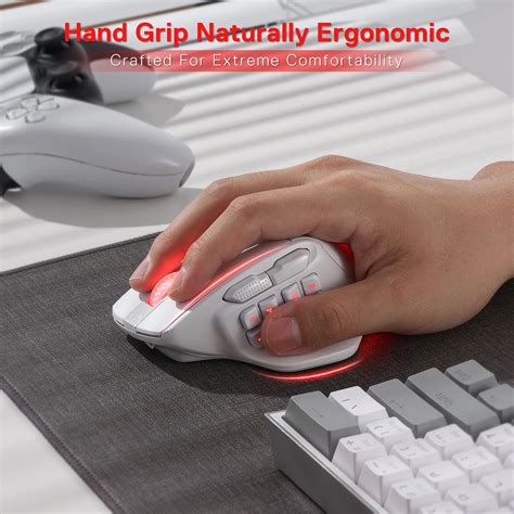 Wireless Mmo Gaming Mouse With 15 Programmable Buttons Msl My Smart Life