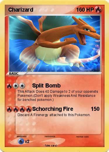 Pokémon Charizard 7813 7813 Split Bomb My Pokemon Card