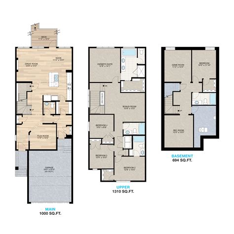 The Concord Showhome In Pine Creek By Trico Homes Available For Leaseback