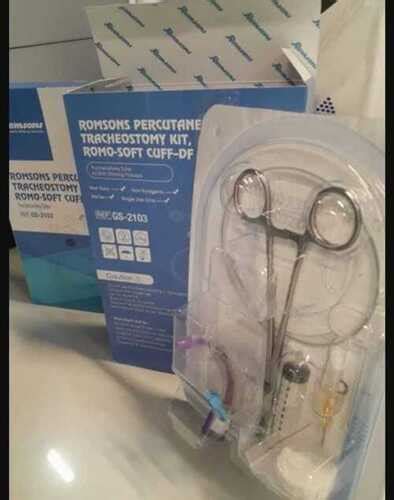 Tracheostomy Kit At Best Price In Delhi Delhi Raghav Enterprises