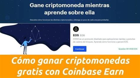 Cómo Ganar Criptomonedas Gratis Con Coinbase Earn Boletín Bitcoin