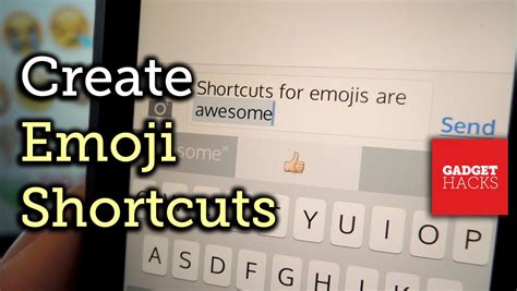 Create Emoji Shortcuts For Your Iphones Keyboard Ios 8 How To