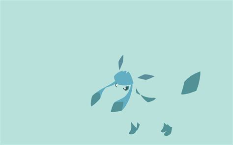 Download Free Glaceon Minimalist Art Wallpaper