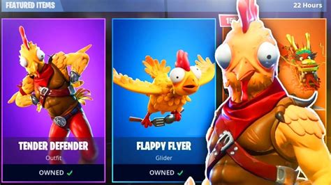 The New Chicken Skin Bundle In Fortnite Youtube