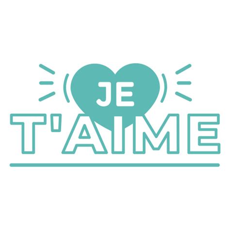 Je Taime T Shirt Designs Graphics And More Merch