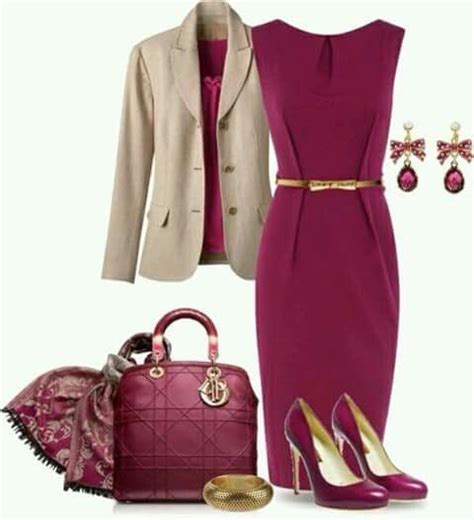 Vestido Color Vino Prendas Elegantes Trajes Elegantes Moda