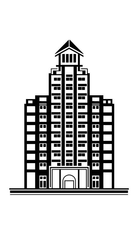 Edificios Icono Vector Símbolo 23257200 Vector En Vecteezy