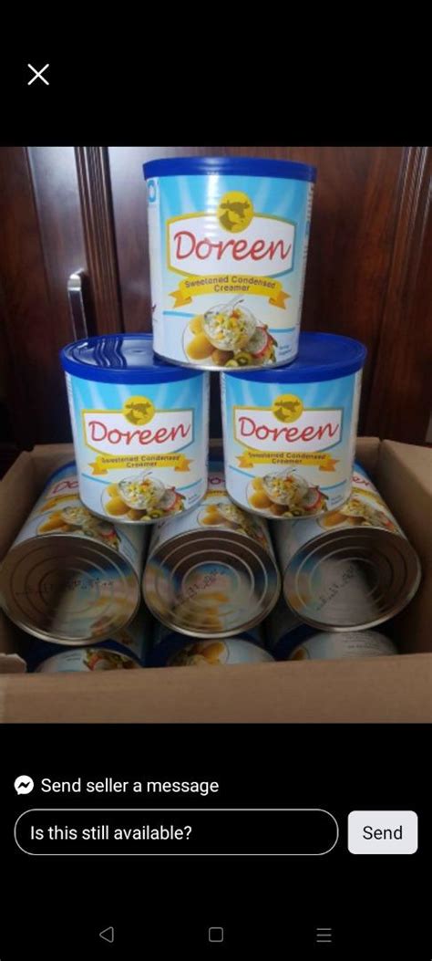 Doreen Condensa Food And Drinks Packaged And Instant Food On Carousell
