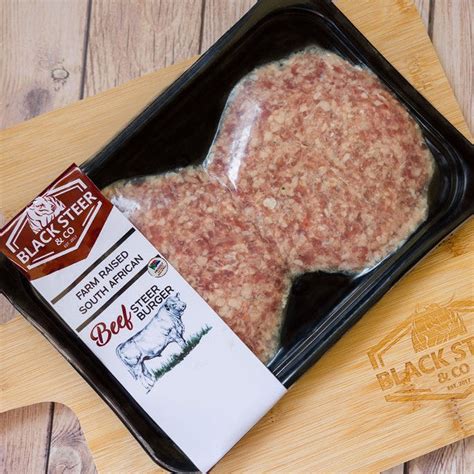 South African A Grade Beef Steer Burger Patties Black Steer And Co Kenya