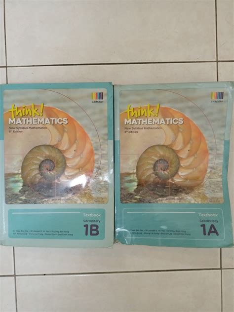 Sec 1 Math Textbooks Hobbies And Toys Books And Magazines Textbooks On