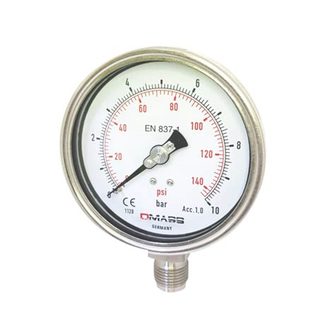 Dmass Model Dd1222 Bourdon Tube Pressure Gauge