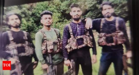 Faces Of Terror Probing Agencies Release Photo Of Four Pahalgam