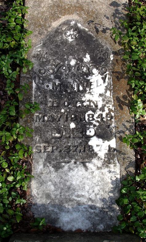 Benjamin M Lively 1849 1874 Find A Grave Memorial