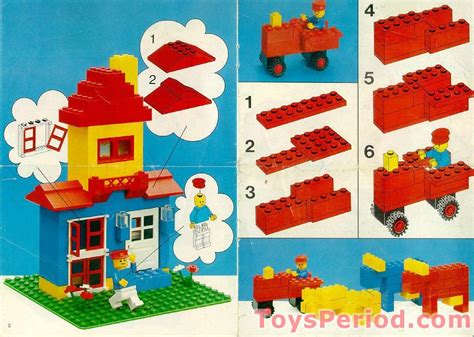 Lego 520 1 Basic Building Set Instructions And Parts List