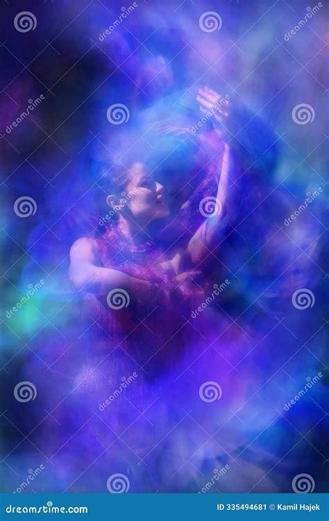 Graceful Iris Pose Stock Image Image Of Flower Ghost 335494681