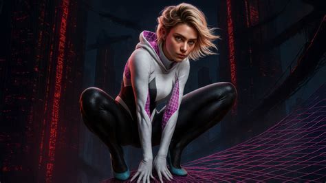 1920x1080 Dynamic Spider Gwen Laptop Full Hd 1080p Hd 4k Wallpapers
