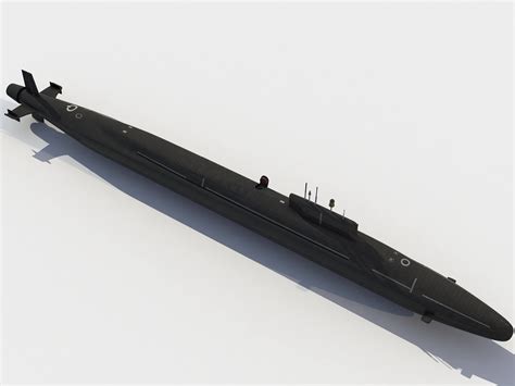 Borei Ii Class Submarine Project 955 B 3d Model By Finiask