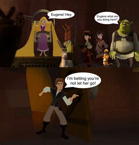 Eugene Saving Rapunzel By Varian By Leonsart933838 On Deviantart