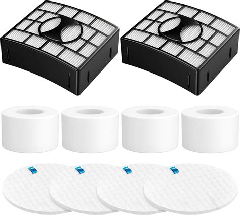 2 Foam And Felt And 1 Hepa Filter Kit For Shark Rotator Powered Lift Away