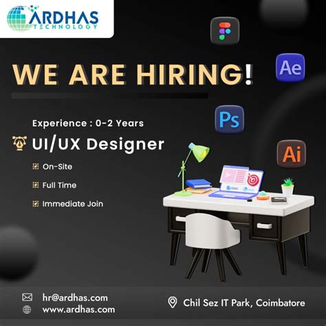 we are hiring ardhas technology