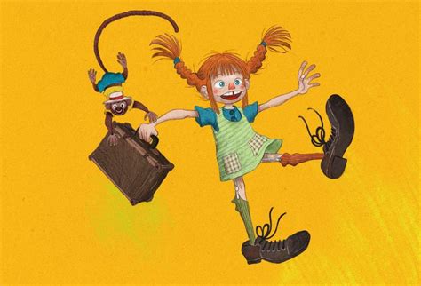 Иллюстрация к сказке "Пеппи Длинный чулок" | Иллюстрации, Простые ...