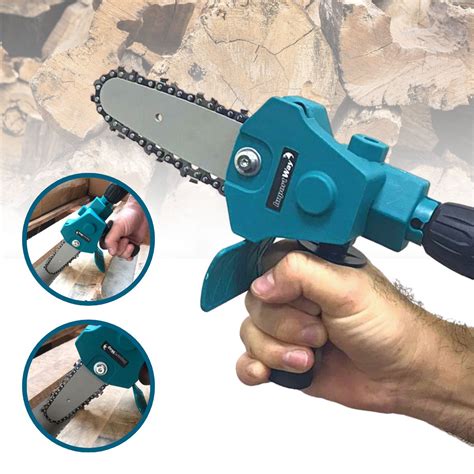 Kit Adaptador Mini Motosserra Para Furadeira Iwkmms Importway