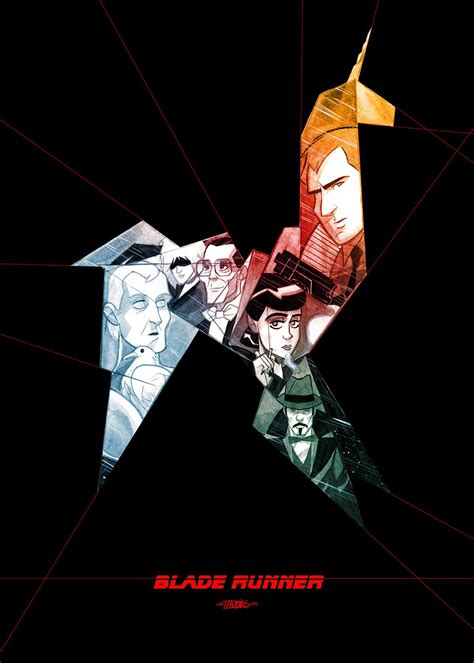 Blade Runner By Thobias Daneluz Blade Runner Art Film Posters Art