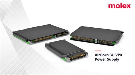 Molexs Airborn 3u Vpx Power Supply Defense And Munitions