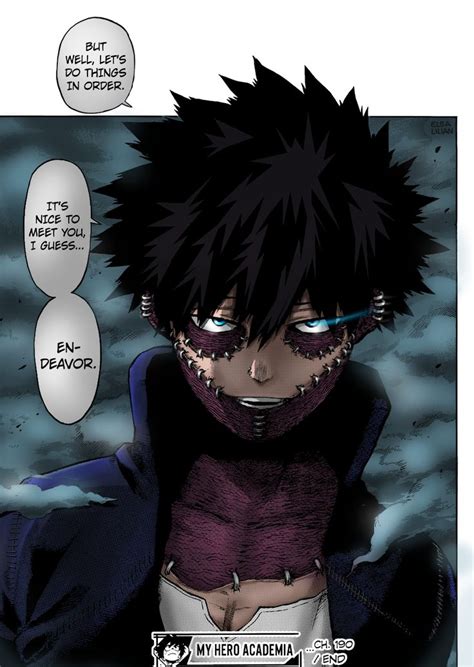 Dabi Chapter 190 Boku No Hero Academia Digital Color By Me Arte