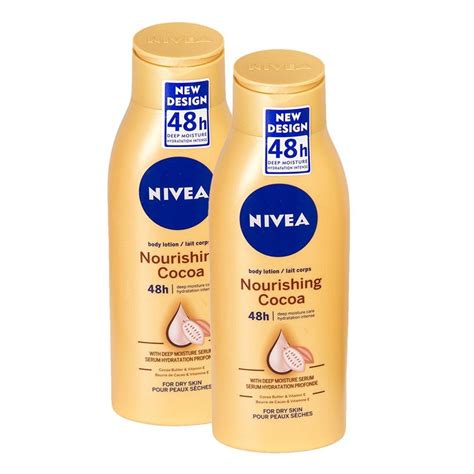 Nivea Nourishing Cocoa Body Lotion Hydrate And Nourish Your Skin