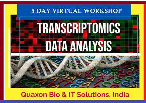 5 Day International Virtual Workshop On Ngs And Transcriptomic Data Analysis V 8 0 17 21 Dec