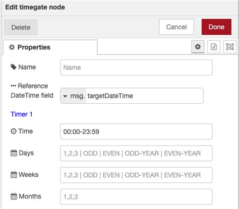 Node Red Contrib Timegate Node Node RED