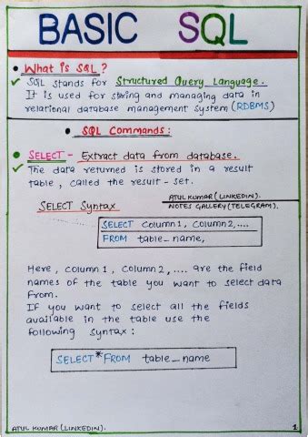 SQL BASIC