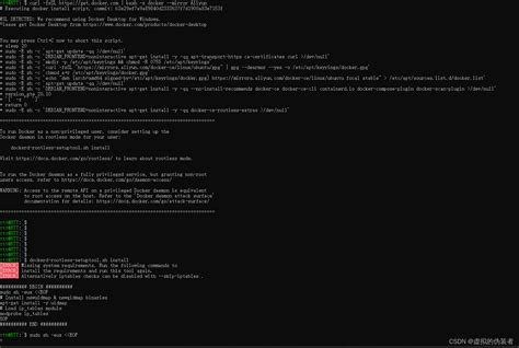 Wsl 安装docker ，docker启动失败，报daemon连接失败等daemon连接到服务器失败 Csdn博客