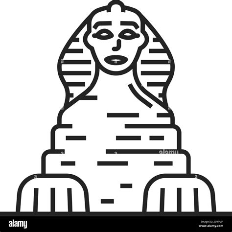 Egyptian Sphinx Drawing Easy