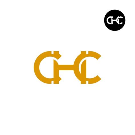 Premium Vector Letter Chc Monogram Logo Design