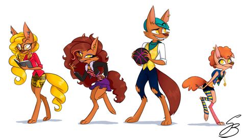 Wolf Siblings By Grafite07 On Deviantart