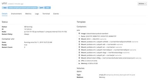 How To Deploy Solace Pubsub Single Node Broker On Openshift Enterprise