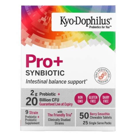 Kyo Dophilus Pro Synbiotic 50 Chewable Tablets 25 Count Qfc